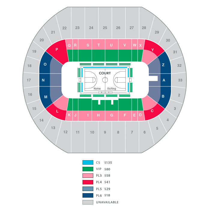 Online Ticket Office | Seating Charts